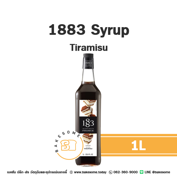 1883 Syrup Tiramisu 1L | Bakesome เบคซัม ปลีก-ส่ง วัตถุดิบอุปกรณ์เบเกอรี่